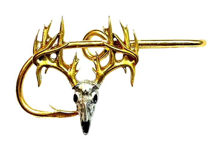 Hookits Deer Antler Fishing Hook Hat Pin Clip | Bass Pro Shops